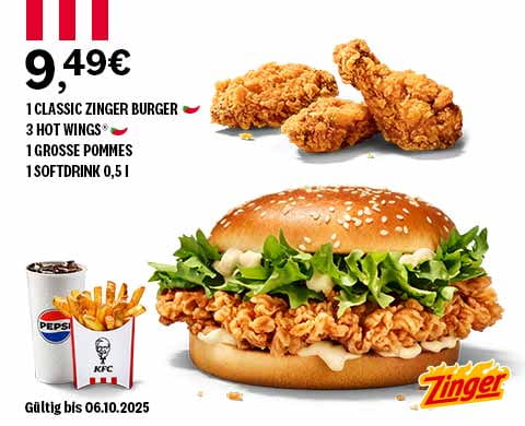 KFC - Legendär lecker | Kentucky Fried Chicken