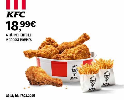 KFC - Legendär lecker | Kentucky Fried Chicken