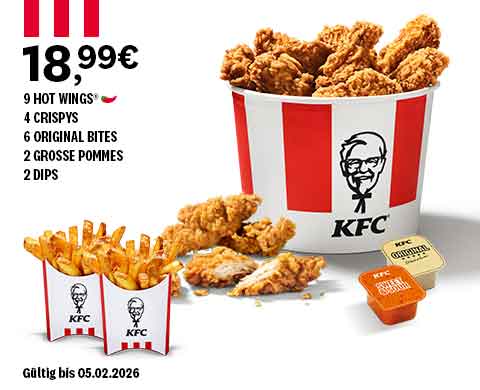 KFC - Legendär lecker | Kentucky Fried Chicken