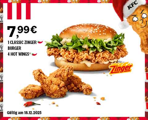 KFC - Legendär lecker | Kentucky Fried Chicken